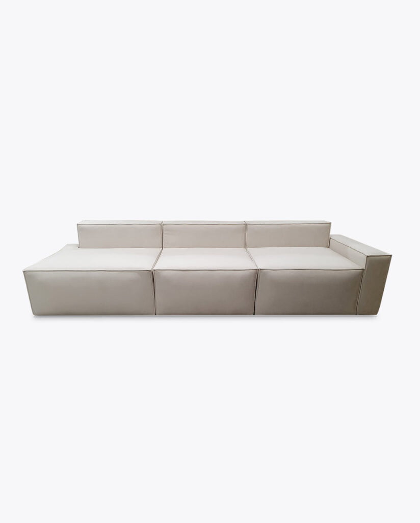 Sofa Manila 6 szew francuski | Manila sofa z funkcją spania i pojemnikiem