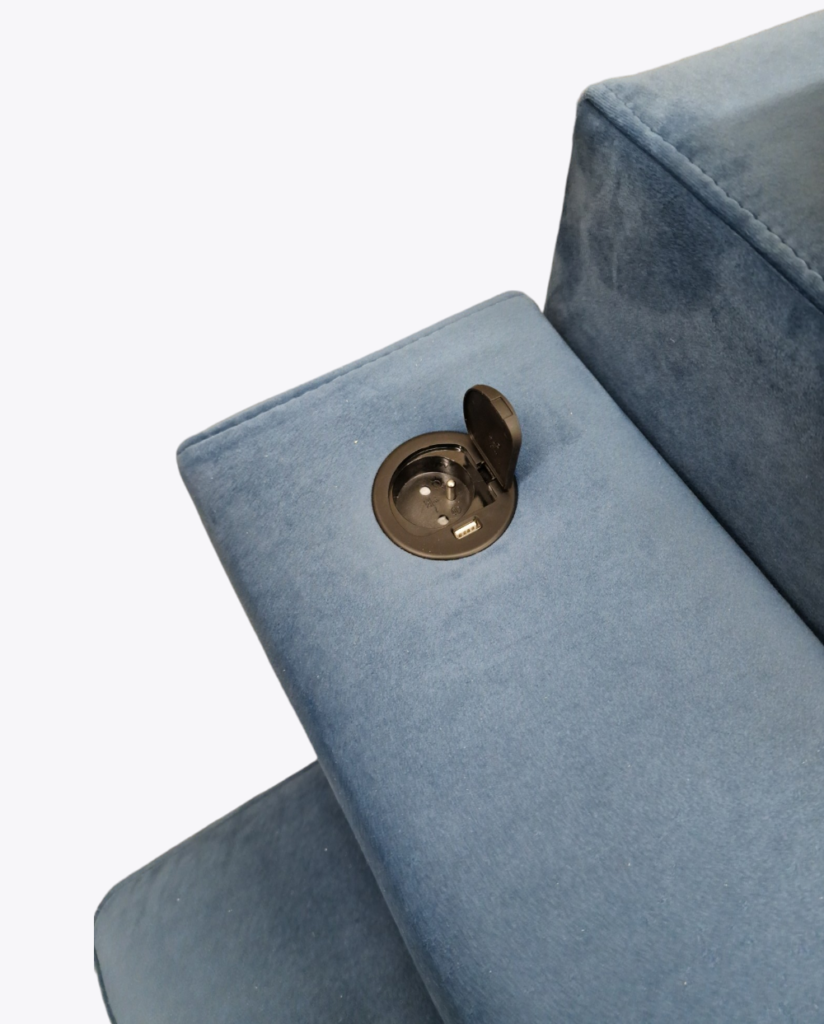 Sofa Loft 125. z półkami na plecach | Kamado Meble